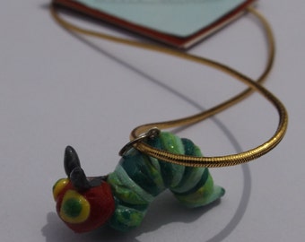Caterpillar necklace | Etsy