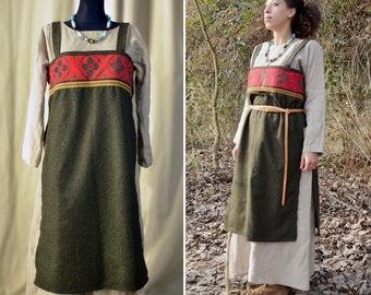 Viking apron dress | Etsy