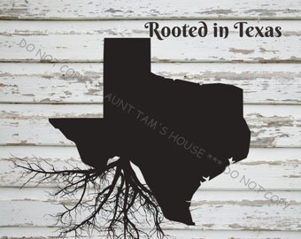 Texas roots | Etsy