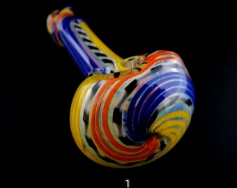 Rainbow glass pipes | Etsy
