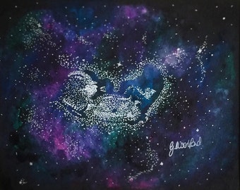 Galaxy baby shower | Etsy