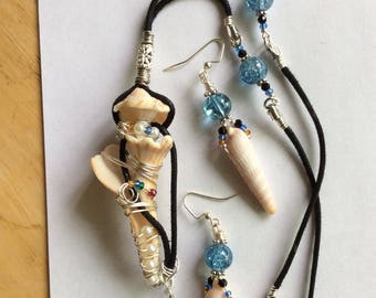 Set of 3 Sea Shell Wire Sculptures by Elizabeth Berrien