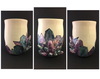 Iridescent crystal | Etsy