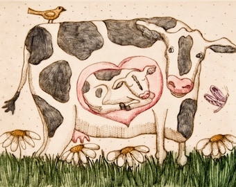 Daisy the cow | Etsy