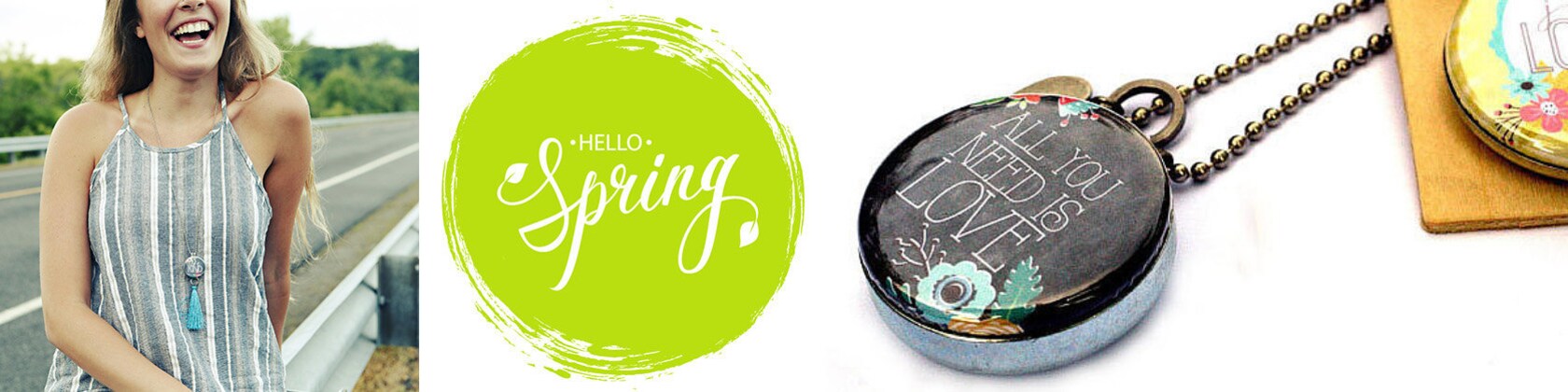 Magnetic Locket Necklaces. Recycled. Handmade in NJ. by polarity