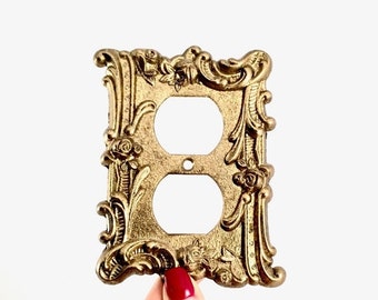 Brass switch plate | Etsy