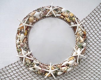 Seashell mirror | Etsy