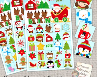 Holiday bingo | Etsy