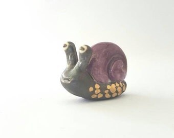 Fairy garden snails | Etsy
