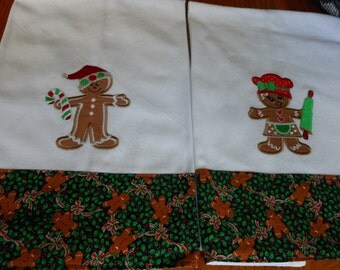 Gingerbread towel | Etsy