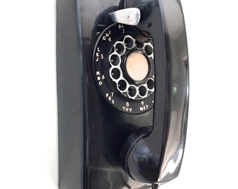 Rotary wall phone | Etsy