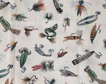 Fly fishing fabric | Etsy