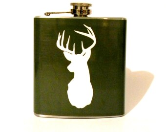 Hunting flask | Etsy