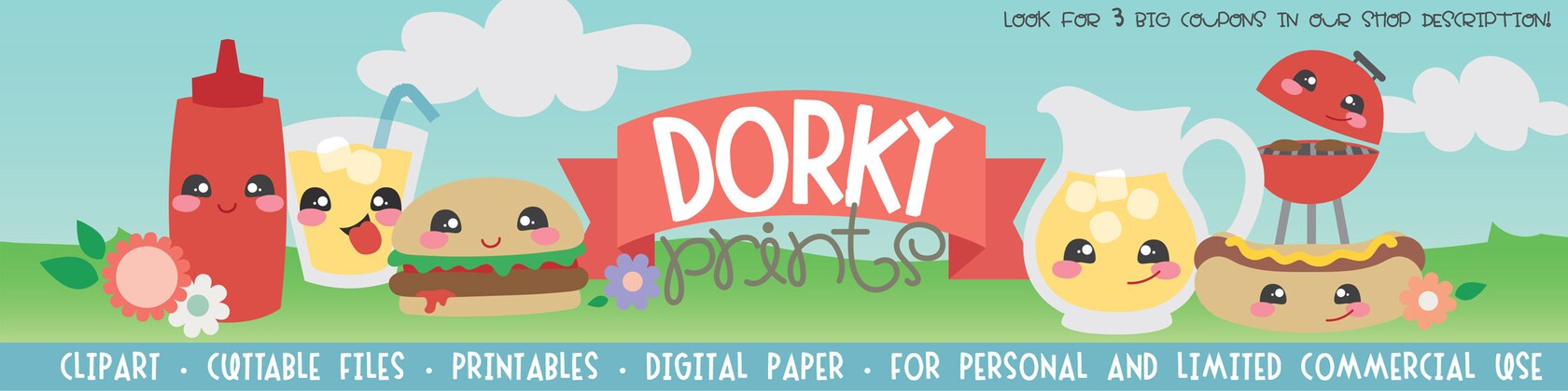 Digital Clip Art and Printables. Made by a dork. by DorkyPrints