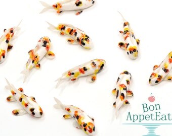 Polymer clay fish | Etsy