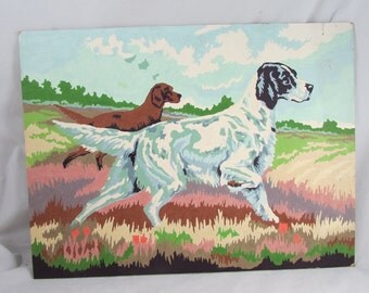Paint by number dog | Etsy