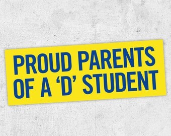 Proud parent sticker | Etsy