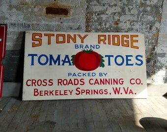 Tomato sign | Etsy