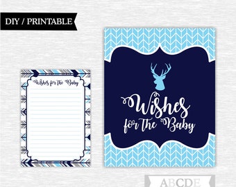 Rustic Baby Shower-Lil' Buck Banner Deer Baby Shower