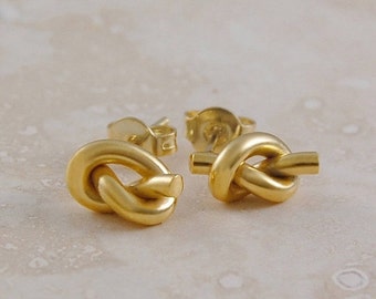Love knot earrings | Etsy