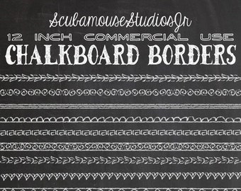 Unique chalkboard borders related items | Etsy