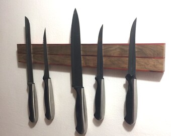 Magnetic knife rack | Etsy