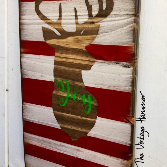 HAND PAINTED rustic wood signs. Made just for by TheVintageHammer