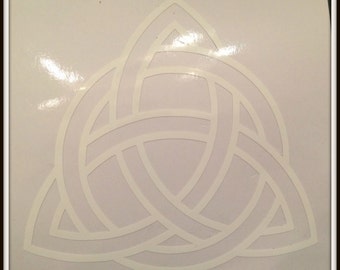 Celtic knot decal | Etsy