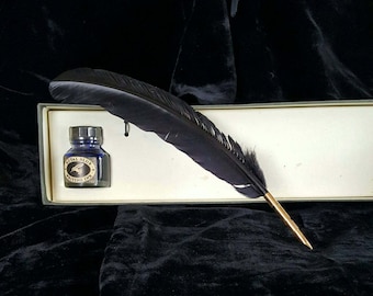 Feather quill pen | Etsy