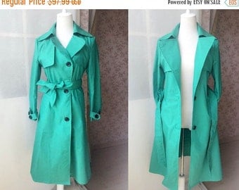 Emerald green coat | Etsy