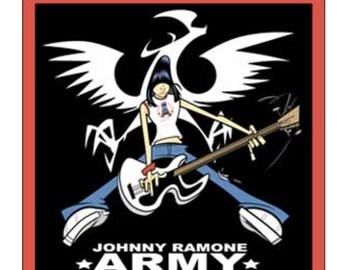 Items similar to Poster of Johnny Ramone's 1990 The Ramones Guitar Rig ...