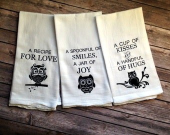 Recipe tea towel | Etsy