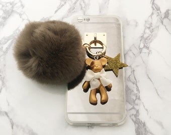 Fur phone case | Etsy