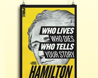 Hamilton poster | Etsy