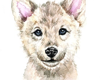Wolf pup | Etsy