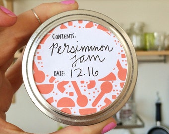 Ball jar labels | Etsy