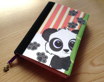 Panda notebook | Etsy