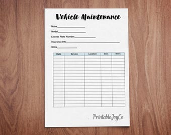 Auto maintenance | Etsy