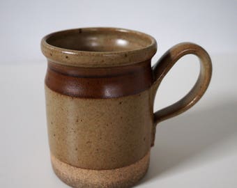 Stoneware coffee mug | Etsy