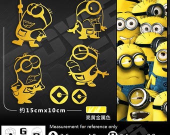 Minion decals | Etsy