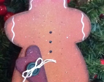 Wooden gingerbread | Etsy