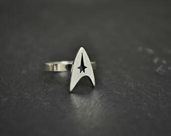 Star trek ring | Etsy