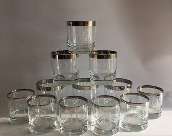 Silver shot glass | Etsy