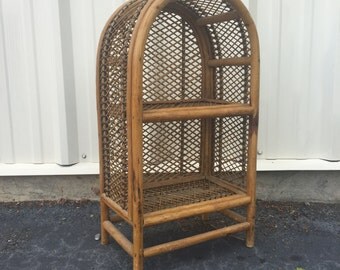Rattan shelf | Etsy