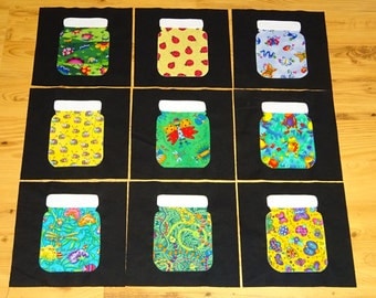 Bug jar quilt | Etsy
