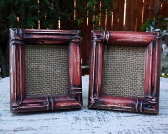 Burnt orange frame | Etsy