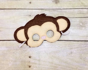 Monkey mask | Etsy