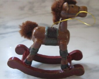 1970s rocking horse | Etsy