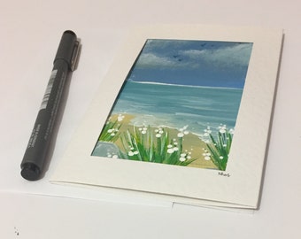 Hand painted cards | Etsy