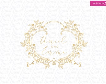 Wedding monogram | Etsy